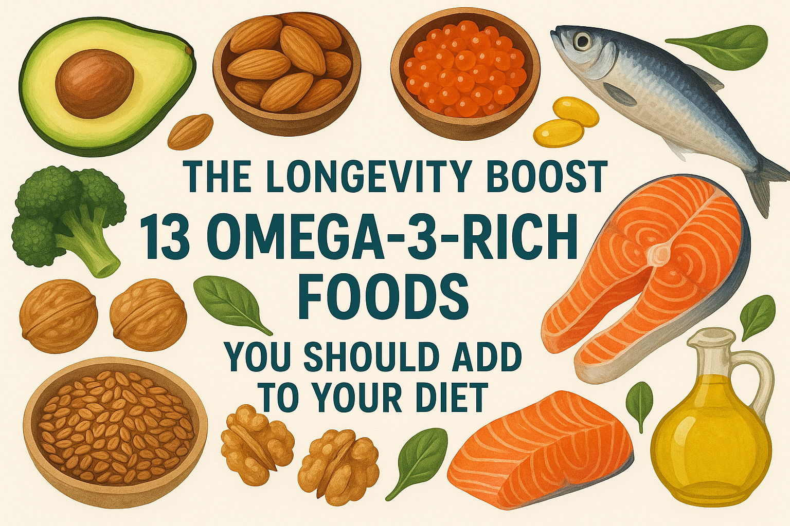 The Longevity Boost: 13 Omega-3-Rich Foods You Should Add to Your Diet ...