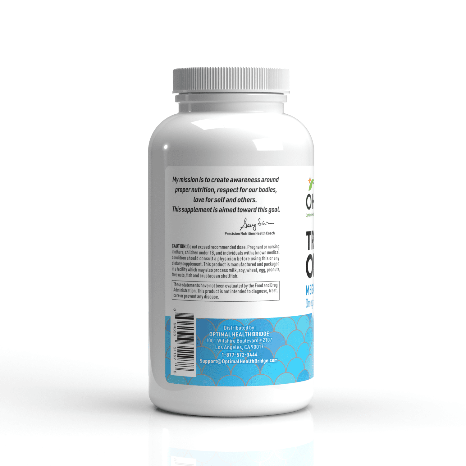 True Omega-3 High Potency 240 Softgels – Optimal Health Bridge