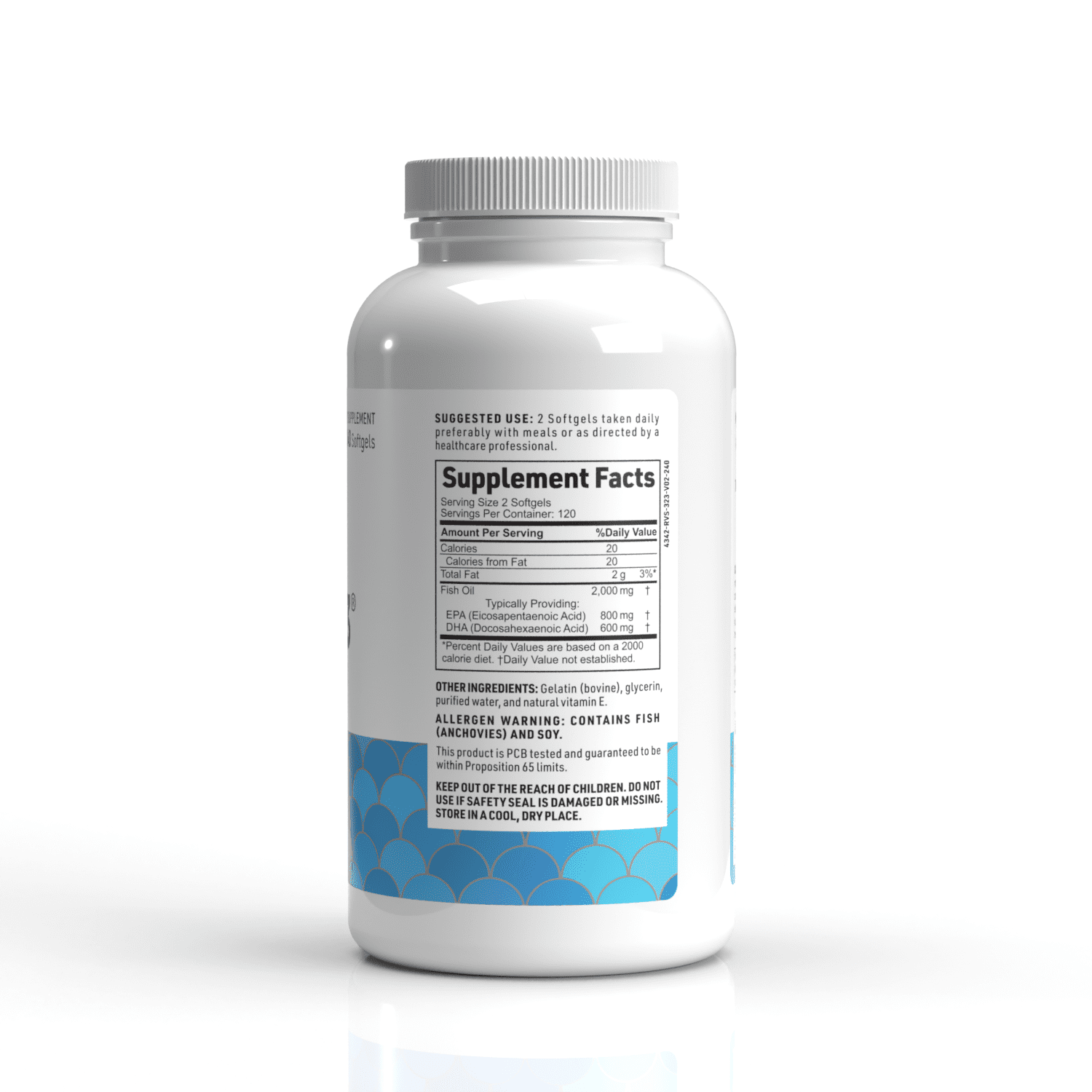 True Omega-3 High Potency 240 Softgels – Optimal Health Bridge